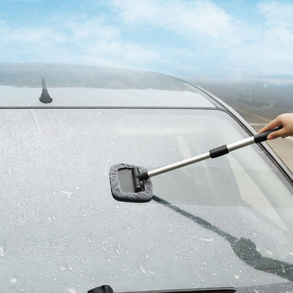 Telescopic Microfiber Car Window Cleaner – Carvirova